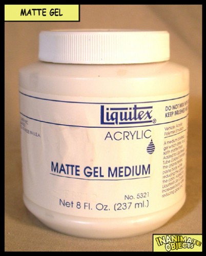 Inanimate Objects » What is matte gel medium?